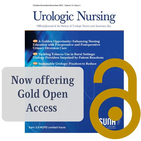 Suna Introduces Gold Open Access For Urologic Nursing Articles