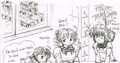 巴マミ 夏の宿題は早めに、計画的に！な家庭教師マミさんのラクガキ Itoh19893のイラスト Pixiv