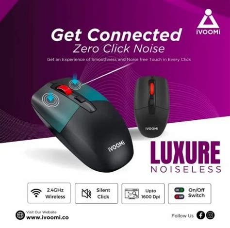 Ivoomi Luxure Wireless Mouse At ₹ 210 Piece Wireless Mouse In New Delhi Id 2852618250488