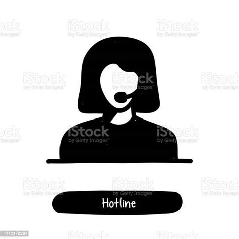 핫라인 아이콘입니다 트렌디 스타일 벡터 일러스트 레이 션 심볼 0명에 대한 스톡 벡터 아트 및 기타 이미지 0명 It 지원 개념 Istock