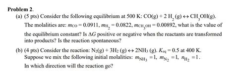 Solved Problem A Pts Consider The Following Chegg