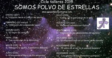 Pequeños Alquimistas Somos Polvo De Estrellas