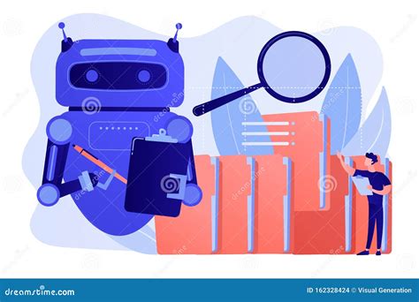 RPA Robotic Process Automatisation Futuristic Banner Template Concept RPA Innovation