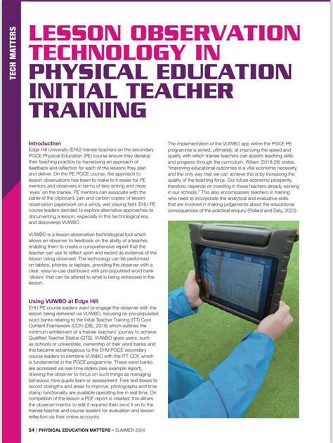 Simon Dougherty On Linkedin Pematters Pgce Pe Technology Vuwbo Teachers