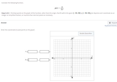 Solved Consider The Fallowing Function Gx7x35 Step 2 Of