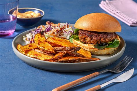 Ginger Beef Burger Recipe Hellofresh