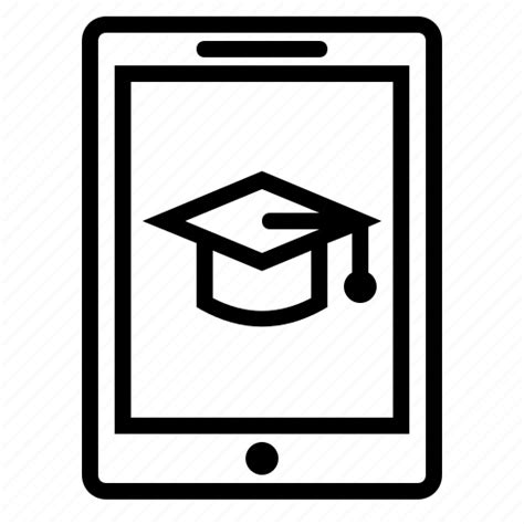 Education Mobile App Mobile App Mobile Edcuation Mobile Education App Icon