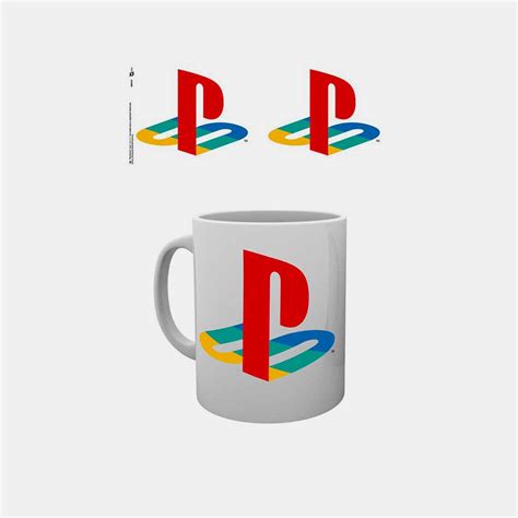 Taza De Cer Mica Playstation Ps Logo Templo