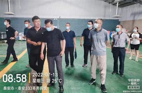 泰安市生态环境局 环保要闻 省生态环境厅到岱岳区督导检查生态环境安全工作