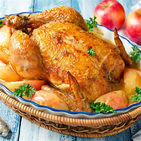 Recette Pintade Aux Pommes Et Au Cidre Facile Rapide