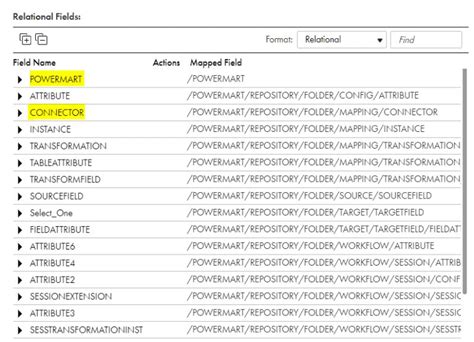 xml vs json export in informatica cloud iics thinketl