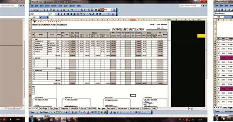 Program Payroll VBA Excel