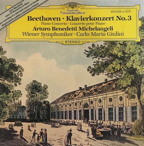 Ludwig Van Beethoven Arturo Benedetti Michelangeli Wiener Symphonik