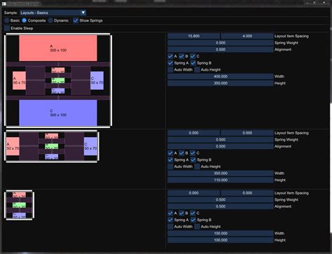 Imgui Stack Layout Implementation