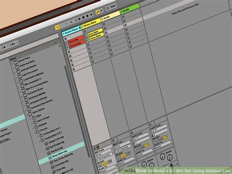 How To Make A DJ Mix Set Using Ableton Live With Pictures