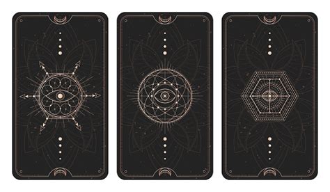 기하학적 기호 그런지 텍스처 및 프레임이있는 세 가지 어두운 배경의 벡터 세트입니다 Freemasons에 대한 스톡 벡터 아트 및 기타 이미지 Freemasons 개체