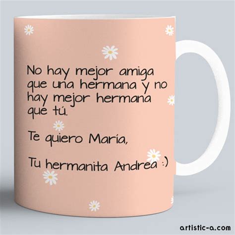 Tazas Personalizadas Para Regalar A Las Hermanas