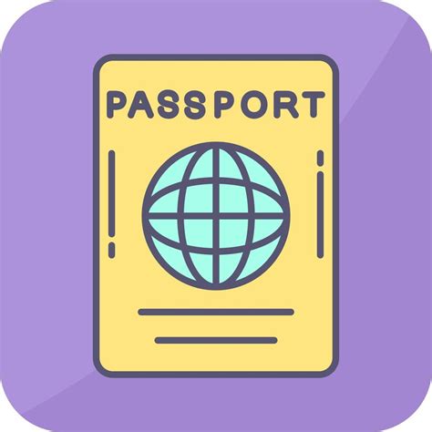 Passport Vector Icon 18758302 Vector Art At Vecteezy