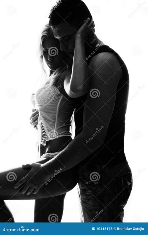 Intimate Moments Stock Image Image Of Flirting Girlfriend 10415173