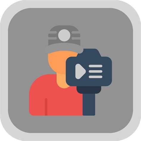 Camera Operator Vector Icon Design 21153886 Vector Art At Vecteezy