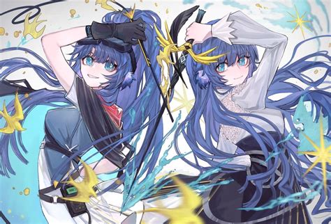 Astesia And Astgenne Arknights Drawn By Yaohua Danbooru