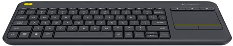 Logitech K400 Wireless Keyboard Usb Black Touch Pad At Reichelt