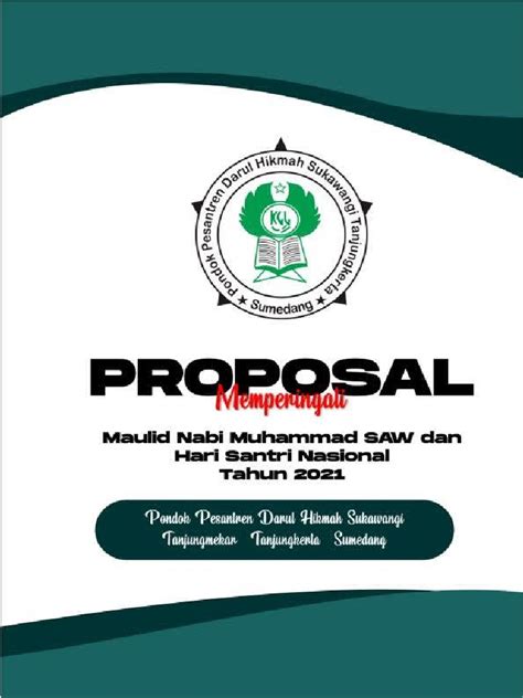 Proposal Hari Santri Nasional 2021 Pdf