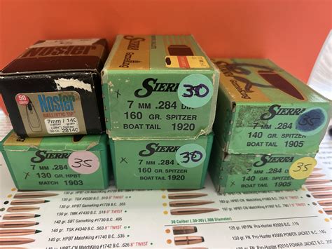 North East Ok Sierra 7mm Bullets Noslers Oklahoma Shooters