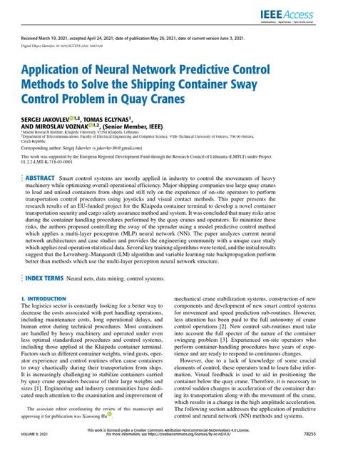 application of neural network predictive control methods to solve the