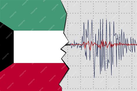 Premium Vector Earthquake In Kuwait Natural Disasters News Banner