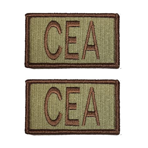 Air Force Patch Cea Letters Ocp With Hook Military Insignia