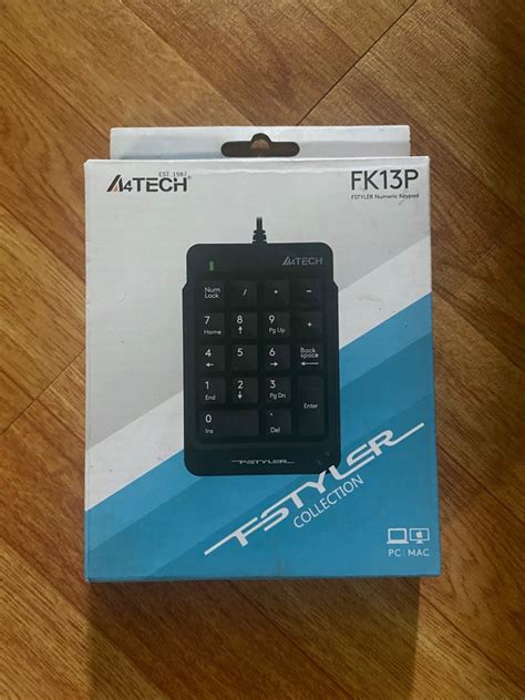 a4 tech fk13p number keyboard computers and tech parts and accessories computer keyboard on carousell