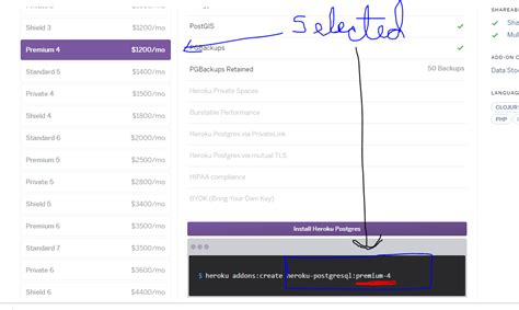 Specify Postgres Database Plan In Heroku Review Apps Stack Overflow