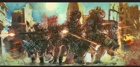 Tactical Catgirl Apocalipse By Eichh Emmm On Deviantart