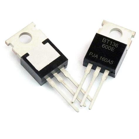 Bt136 600e Triac 5pcs Bd