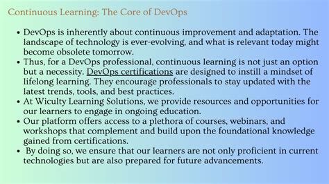 Ppt Beyond The Badge Leveraging Devops Certifications For Continuous