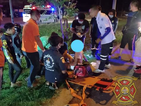 หนึ่งชีวิตอยู่รอด คือสุดยอดการกุศล มูลนิธิสยามรวมใจปู่อินทร์ อ ท่าศาลา เหตุ อุบัติเหตุ รถยนต์