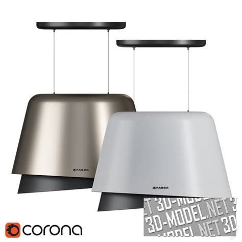 3d модель Вытяжка Belle Plus от Faber