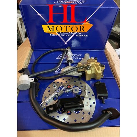 NISSIN Yamaha Y15ZR LC135 LC V1 V7 Modified Rear Disc Set With Heavy