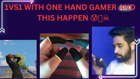 𝟭𝗩𝗦𝟭 𝗖𝗛𝗔𝗟𝗟𝗘𝗡𝗚𝗘 𝗪𝗜𝗧𝗛 One Hand Gamer 𝟵𝟬𝗙𝗣𝗦 𝗣𝗟𝗔𝗬𝗘𝗥 𝗔𝗡𝗗 𝗧𝗛𝗜𝗦 𝗛𝗔𝗣𝗣𝗘𝗡 🤫🥶