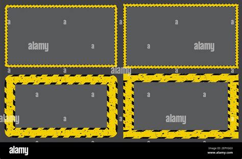 Caution Border Template