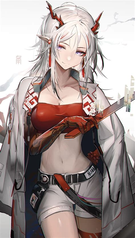 Nian Arknights Rsilverhair