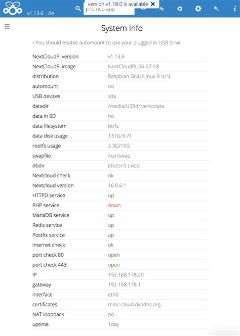 Update Php 70 To Newer Version 📦 Appliances Docker Snappy Vm Ncp Aio Nextcloud Community