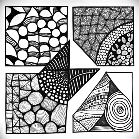 41 Zentangle Inspired Patterns For Every Artist Simple To Complex