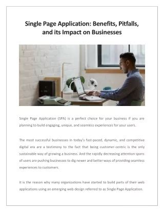 PPT Single Page Application Vs Multi Page Application PowerPoint