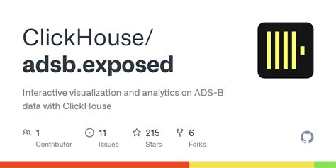 GitHub ClickHouse Adsb Exposed Interactive Visualization And Analytics On ADS B Data With