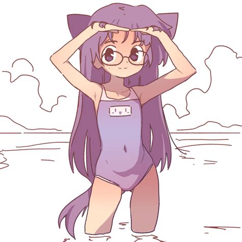 Orenjipiiru Highres 1girl Animal Ears Arms Up Cat Ears Cat Girl Cat Tail Cloud