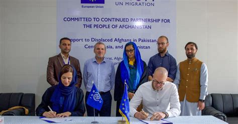 Iom Afghanistan Receives Eur 17 Million From The Eu To Support Iom