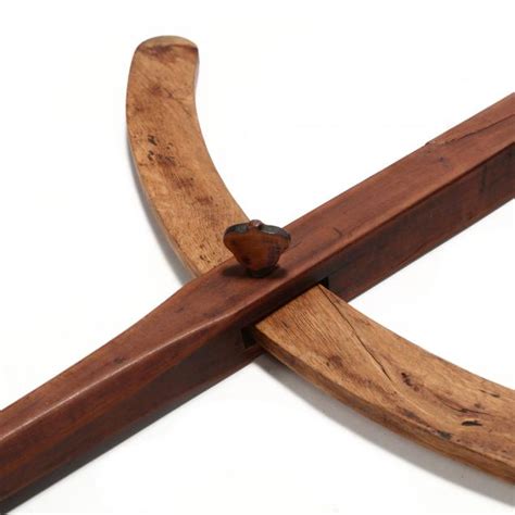 Large Wooden Shipyard Scribe Compass Lot 177 The November Estate