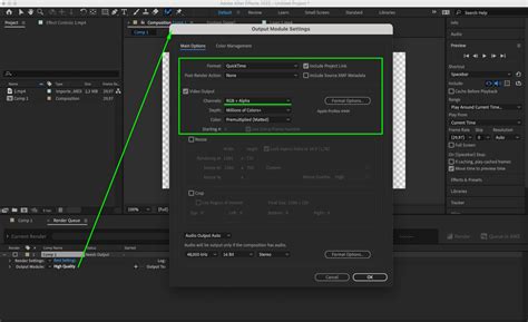 How To Get Transparent Background In After Effects Aejuice